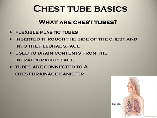 Chest tube care copy | PDF | Lung and Respiratory Health | Diseases and ...