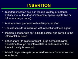 Chest Tube In-Service | PPT