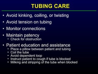 Chest Tube In-Service | PPT
