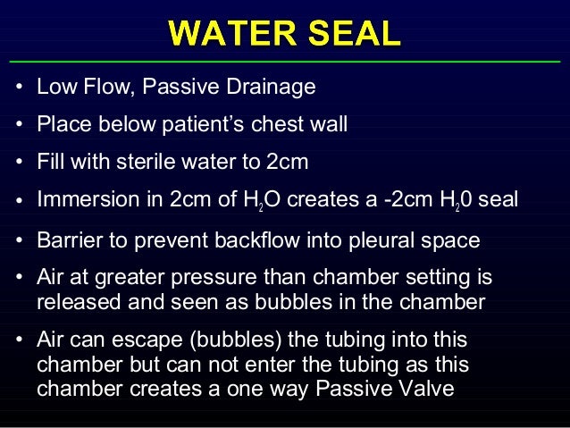 Intermittent Bubbling In Water Seal Chamber Slidesharetrick