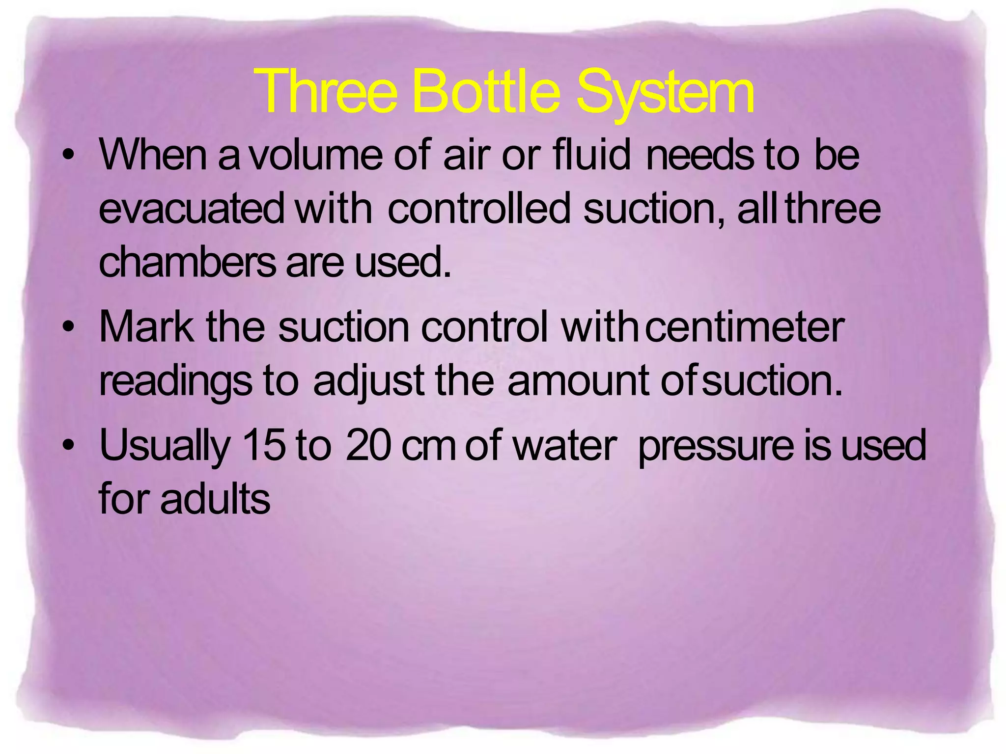 Chest tube drainage | PPTX