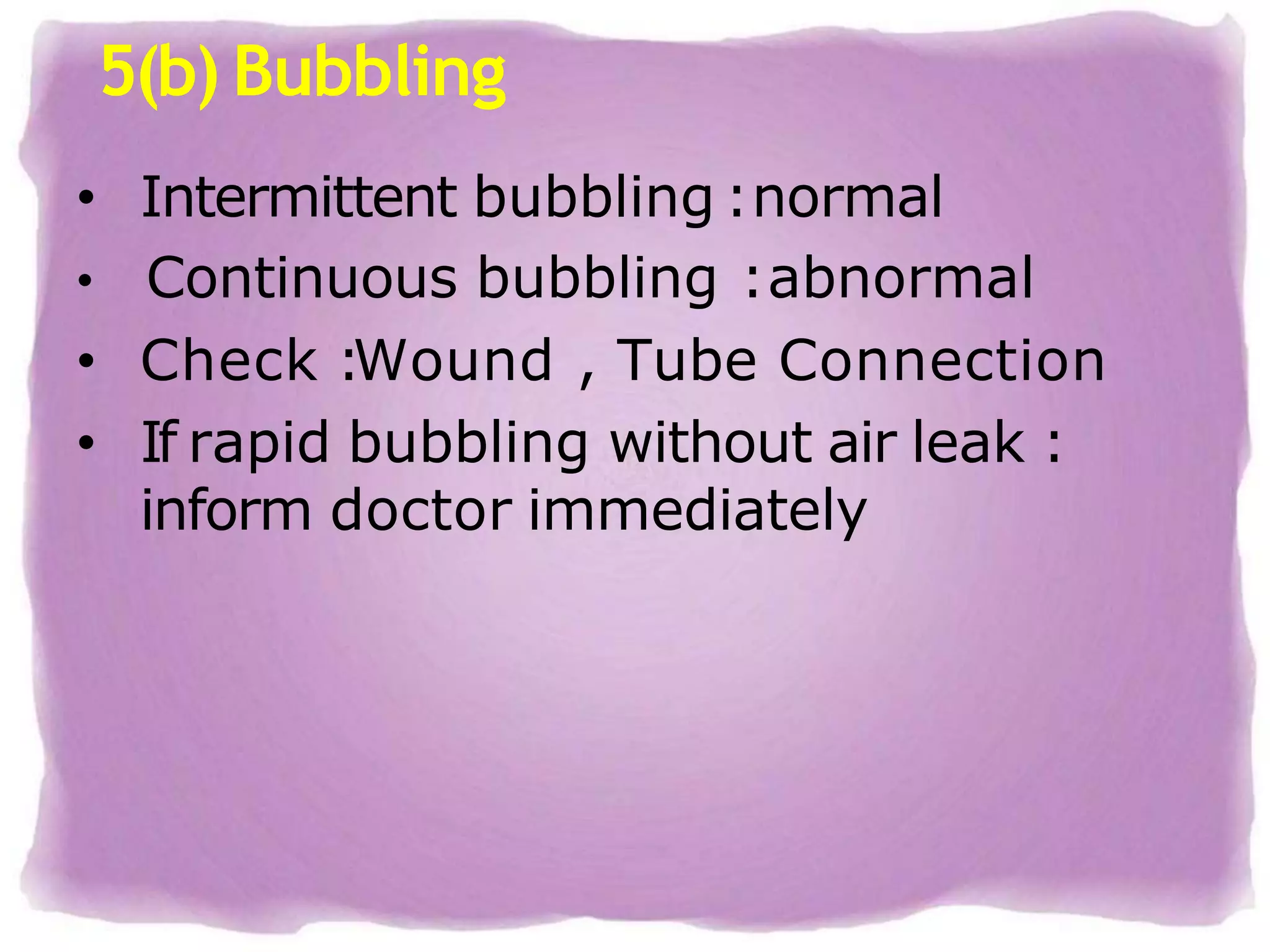 Chest tube drainage | PPTX