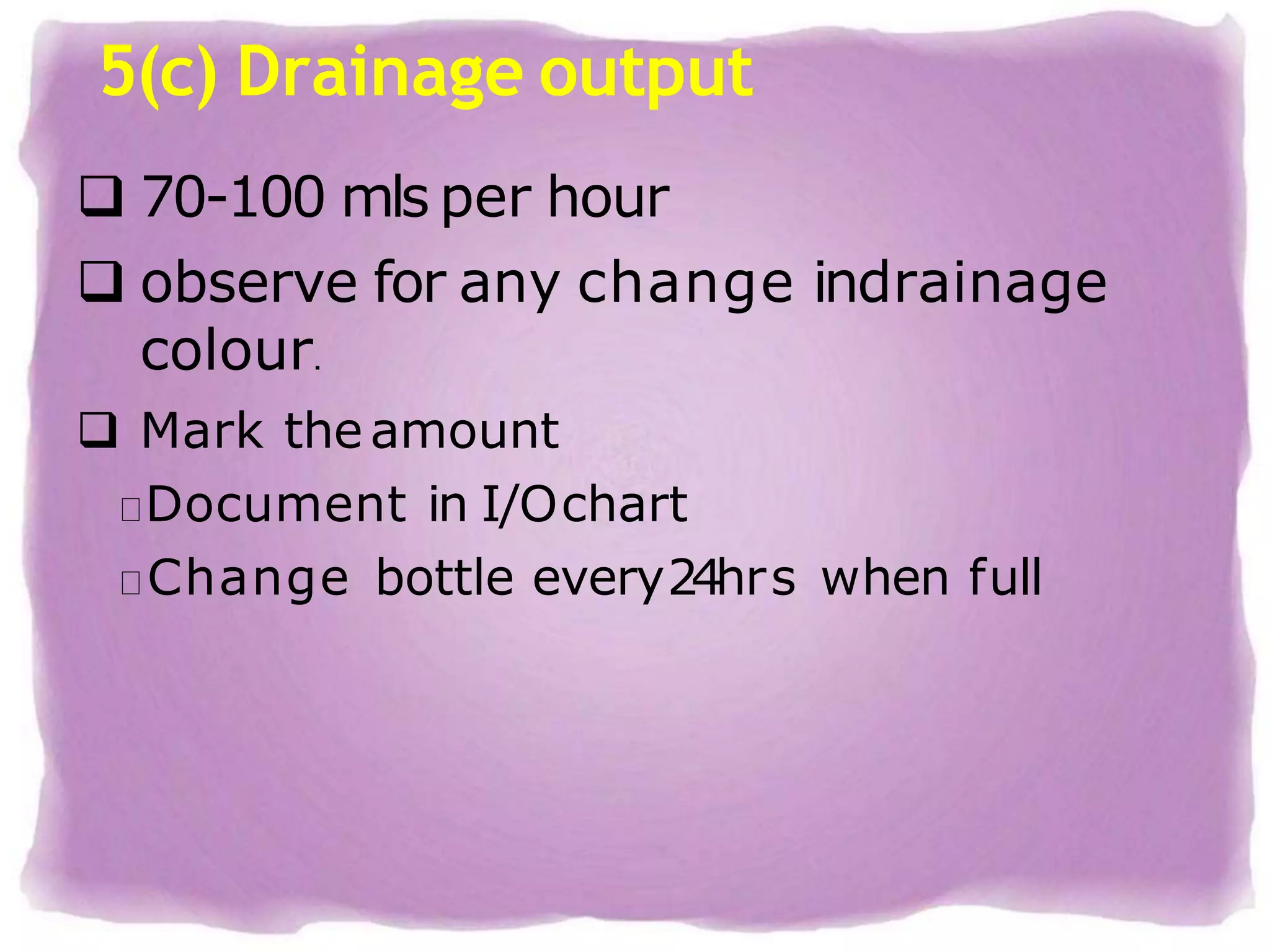 Chest tube drainage | PPTX
