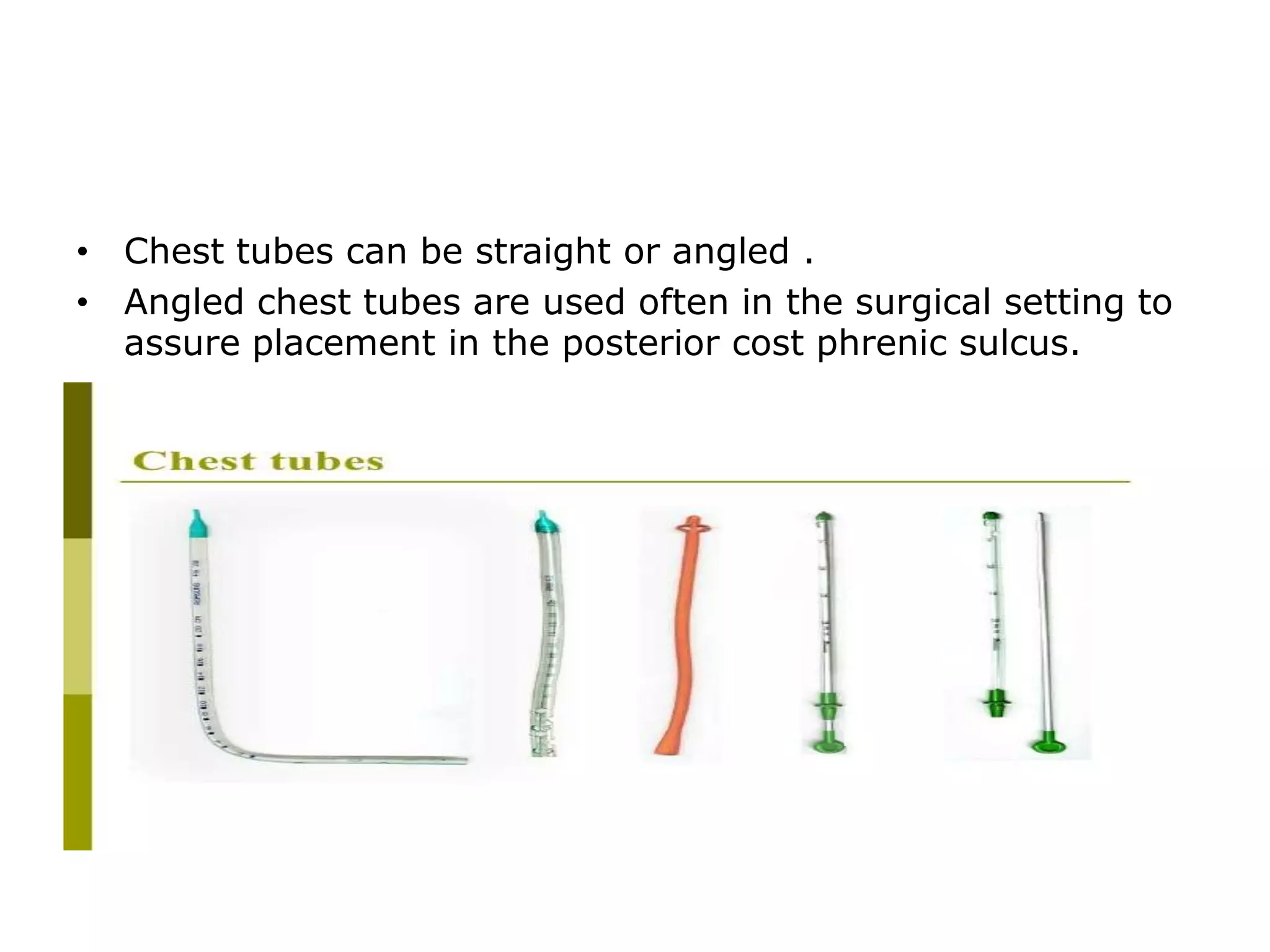 Chest tube insertion | PPTX