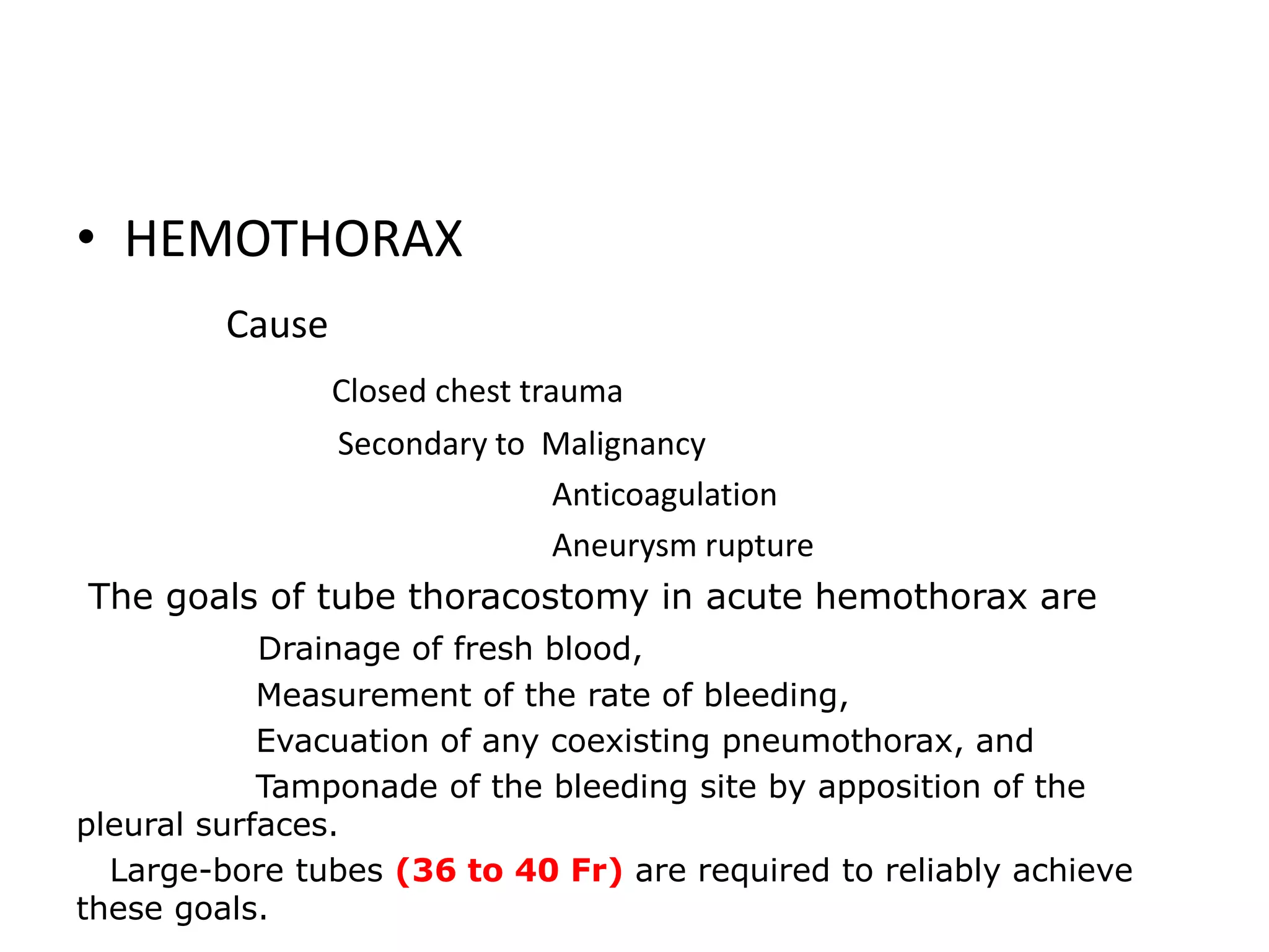 Chest tube insertion | PPTX