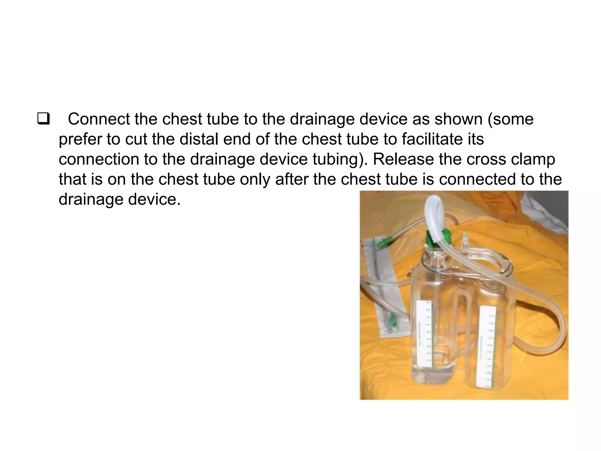 Chest tube insertion | PPTX