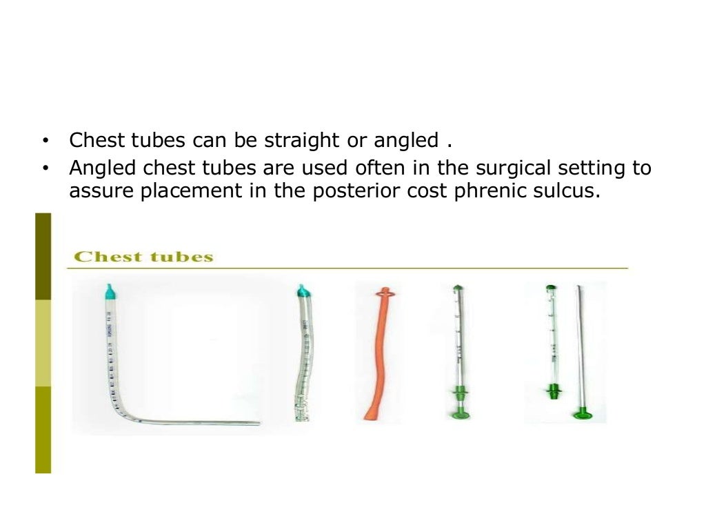Chest tube insertion