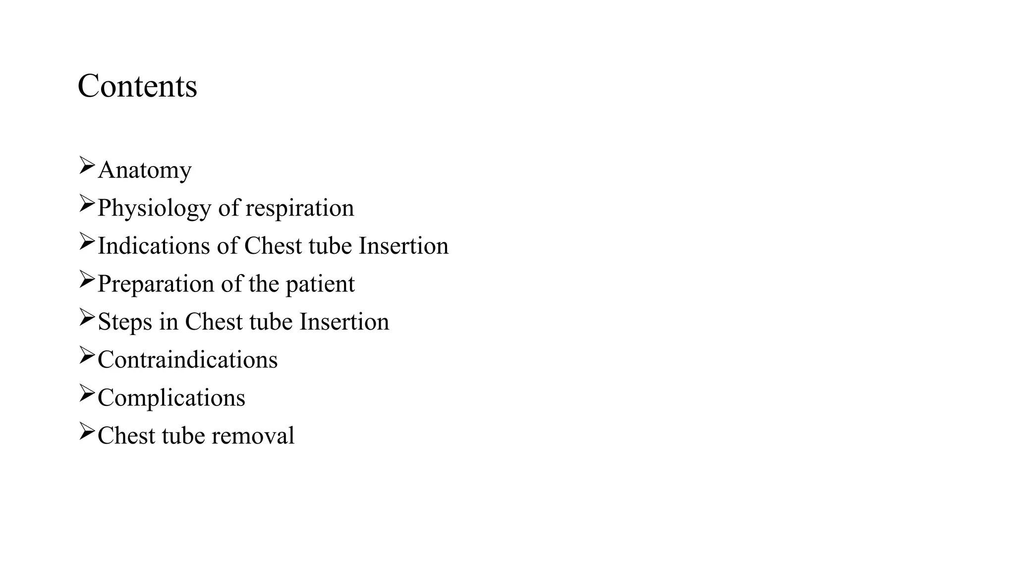 Chest Tube Insertion clinical based presentation | PPTX