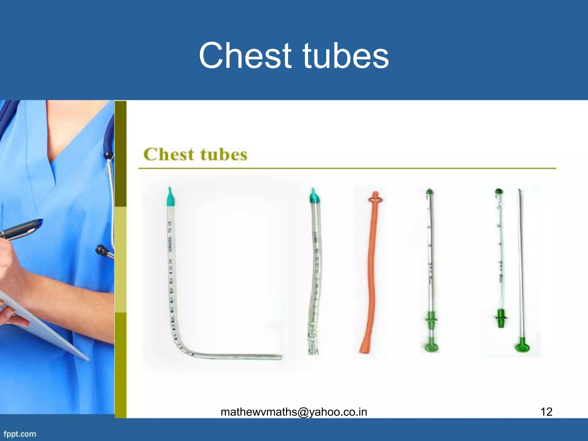 Nursing care patient with Chest tube ppt | PPTX