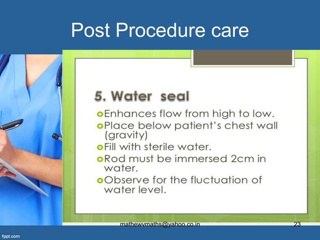 Nursing care patient with Chest tube ppt | PPTX | Lung and Respiratory ...