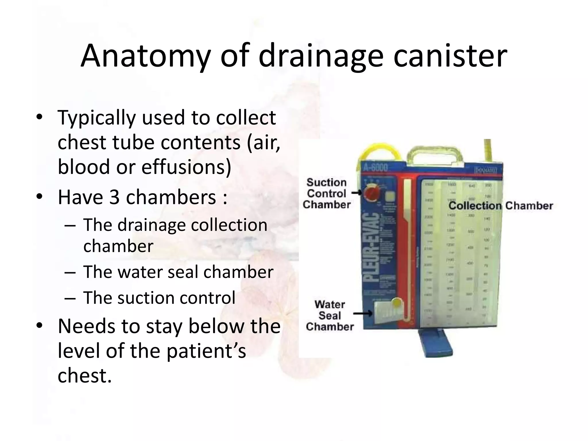 Chest tube insertion ppt (surgery) | PPTX