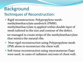 Chest wall | PPTX