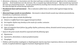 CHEST WALL AND THORACIC CAVITY TRAUMA..pptx