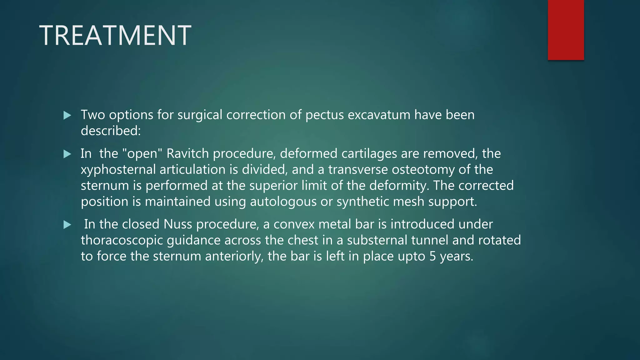 Chest wall defects and their reconstruction | PPTX