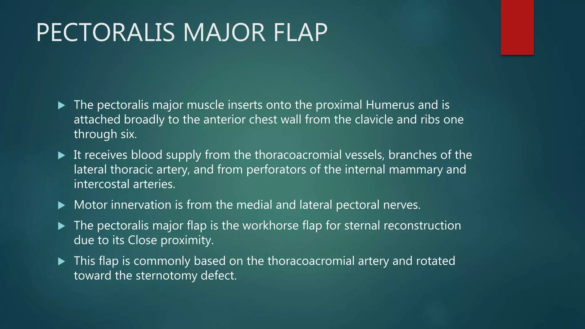 Chest wall defects and their reconstruction | PPT