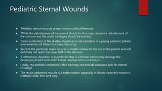 Chest wall defects and their reconstruction | PPTX