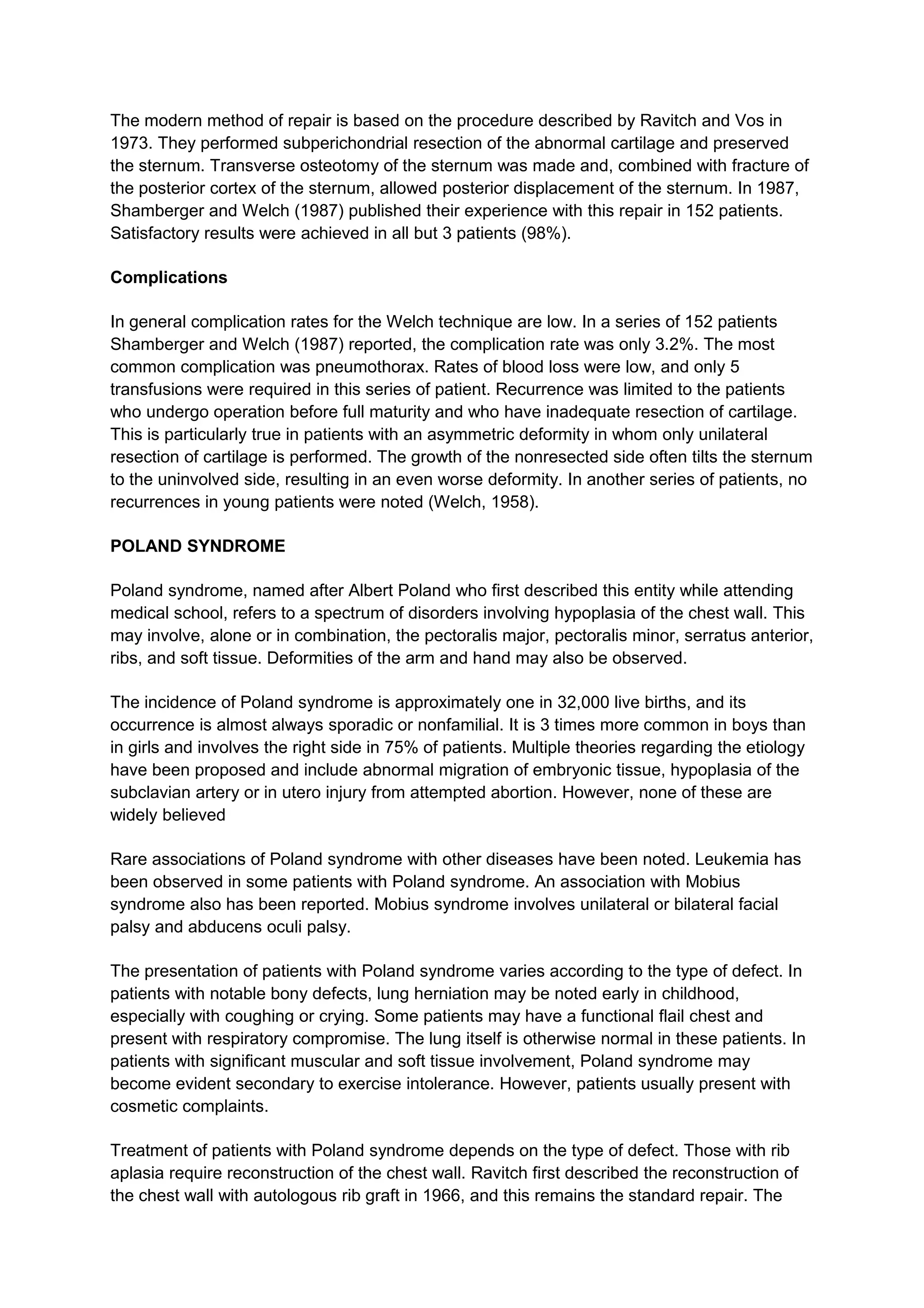 Chest wall deformities | DOC