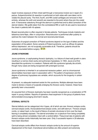 Chest wall deformities | DOC