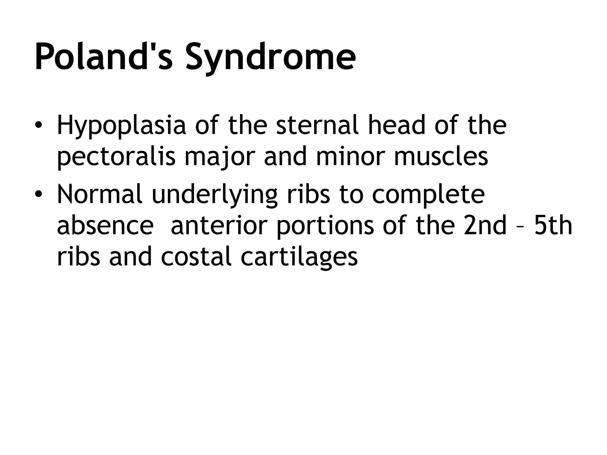 Chest wall deformities | PDF