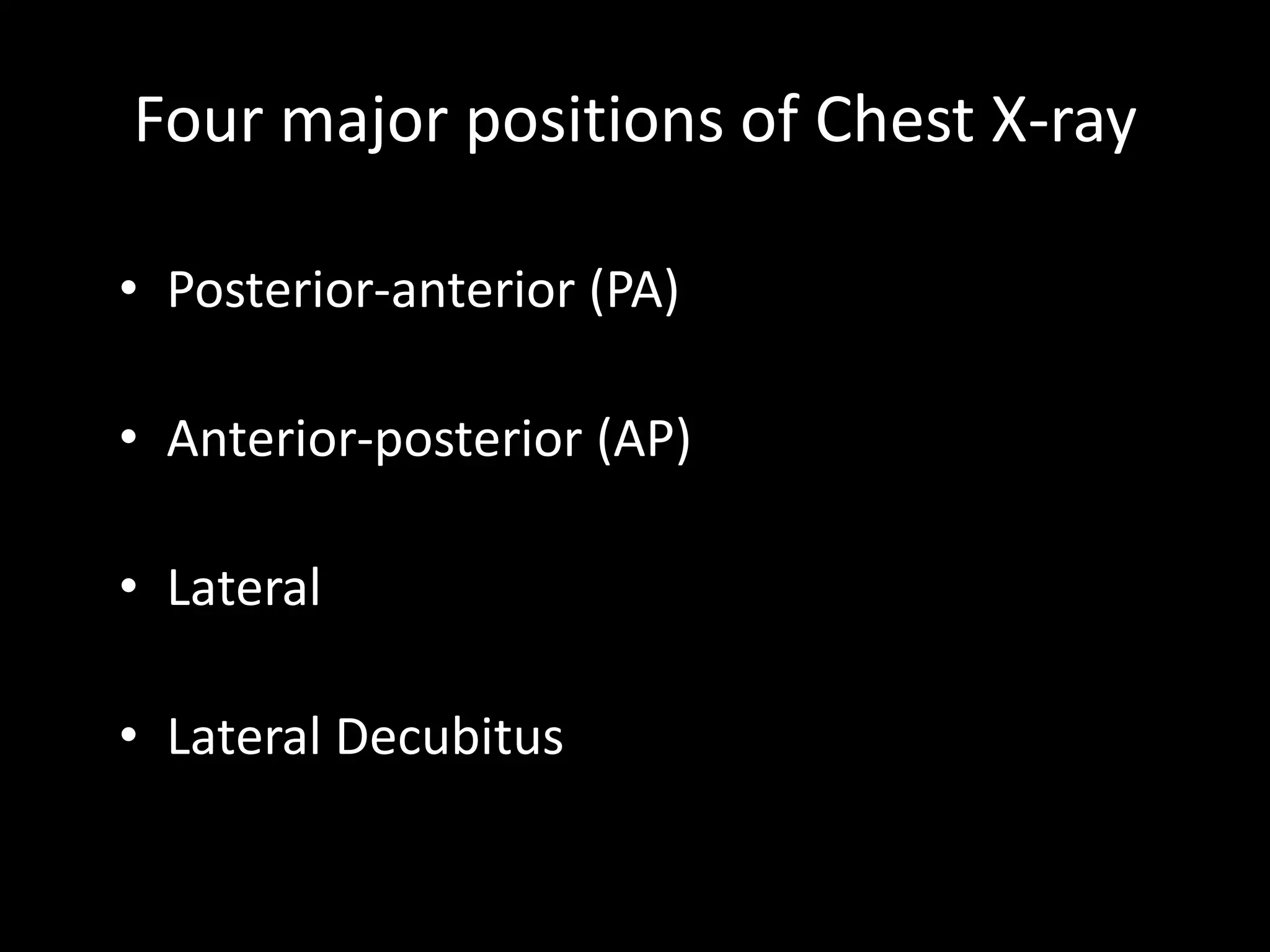 Chest X-ray Interpretation | PDF