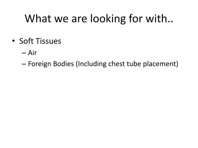 Chest x ray Interptetations | PPT