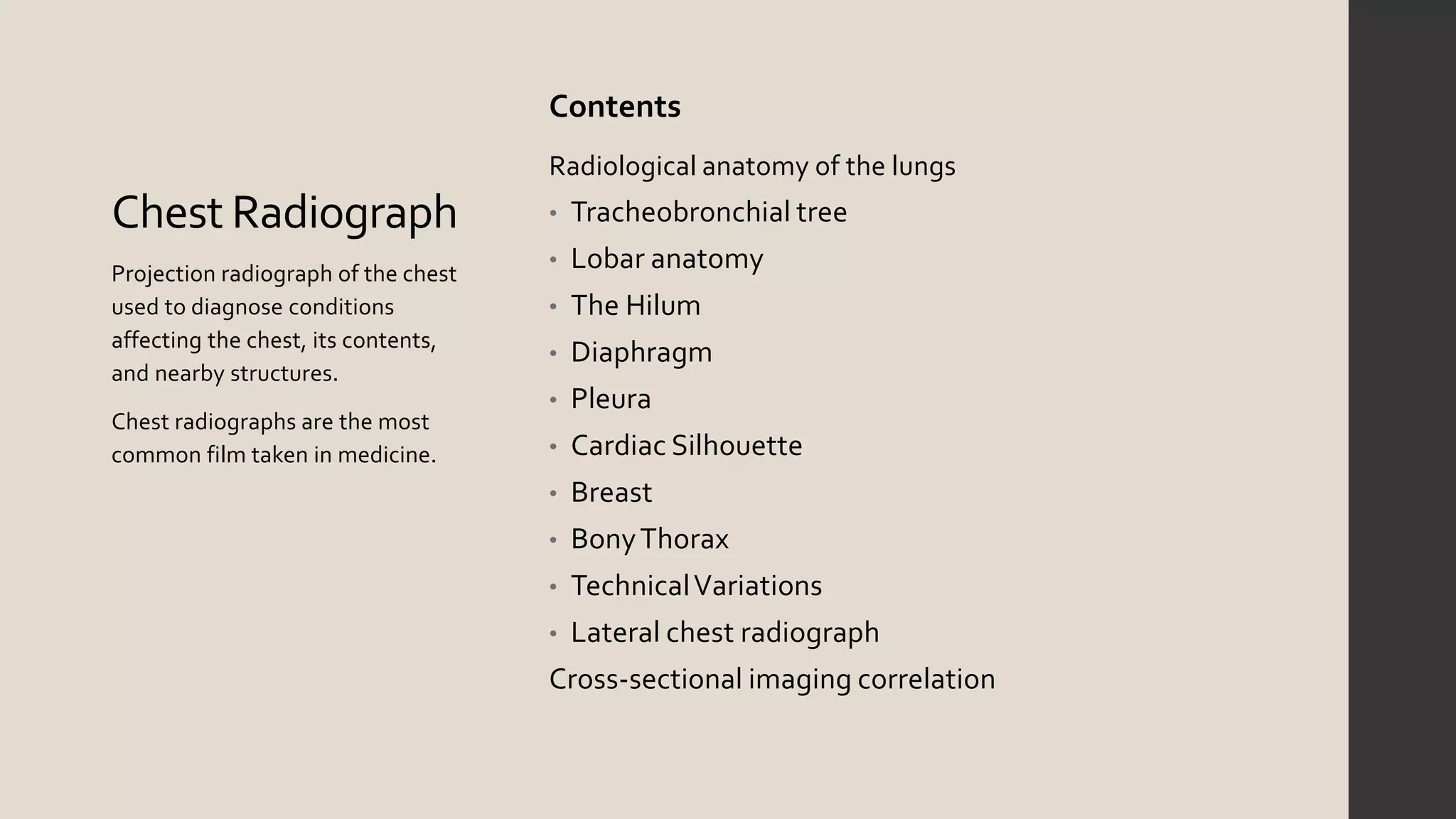 Chest X-ray: The Basics | PPTX