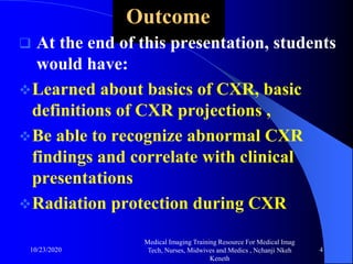 Chest x ray cxr and pathologies radiology training resource nchanji ...
