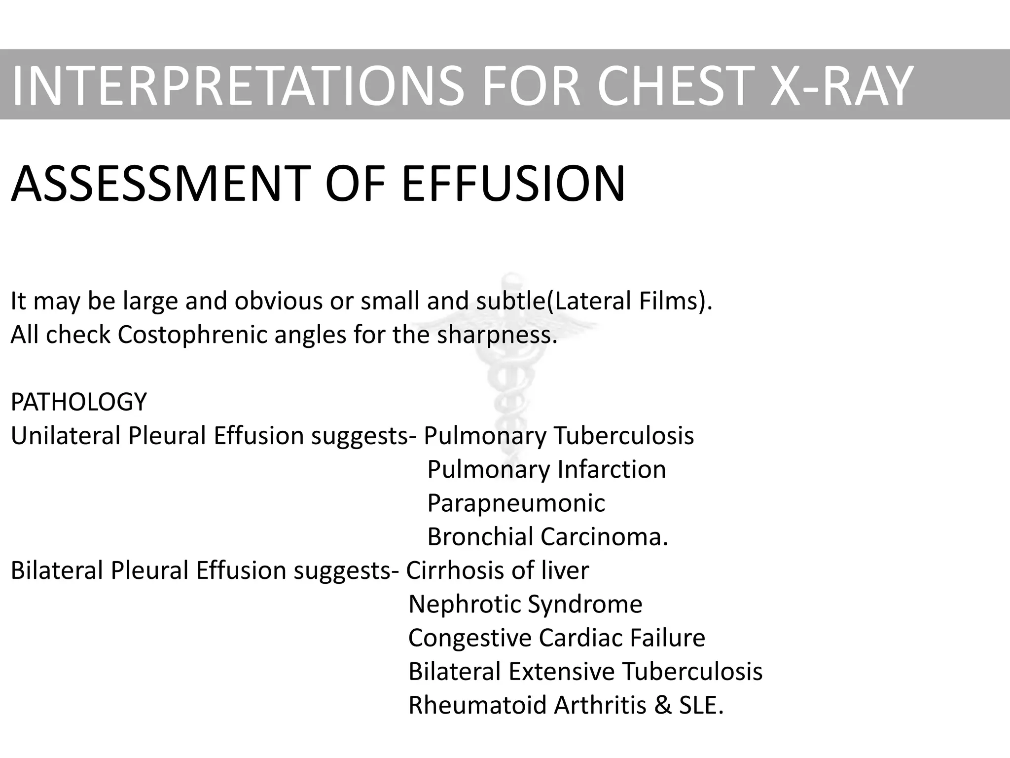 Easy guide to Chest x-ray Interpretation & Case Studies | PPTX