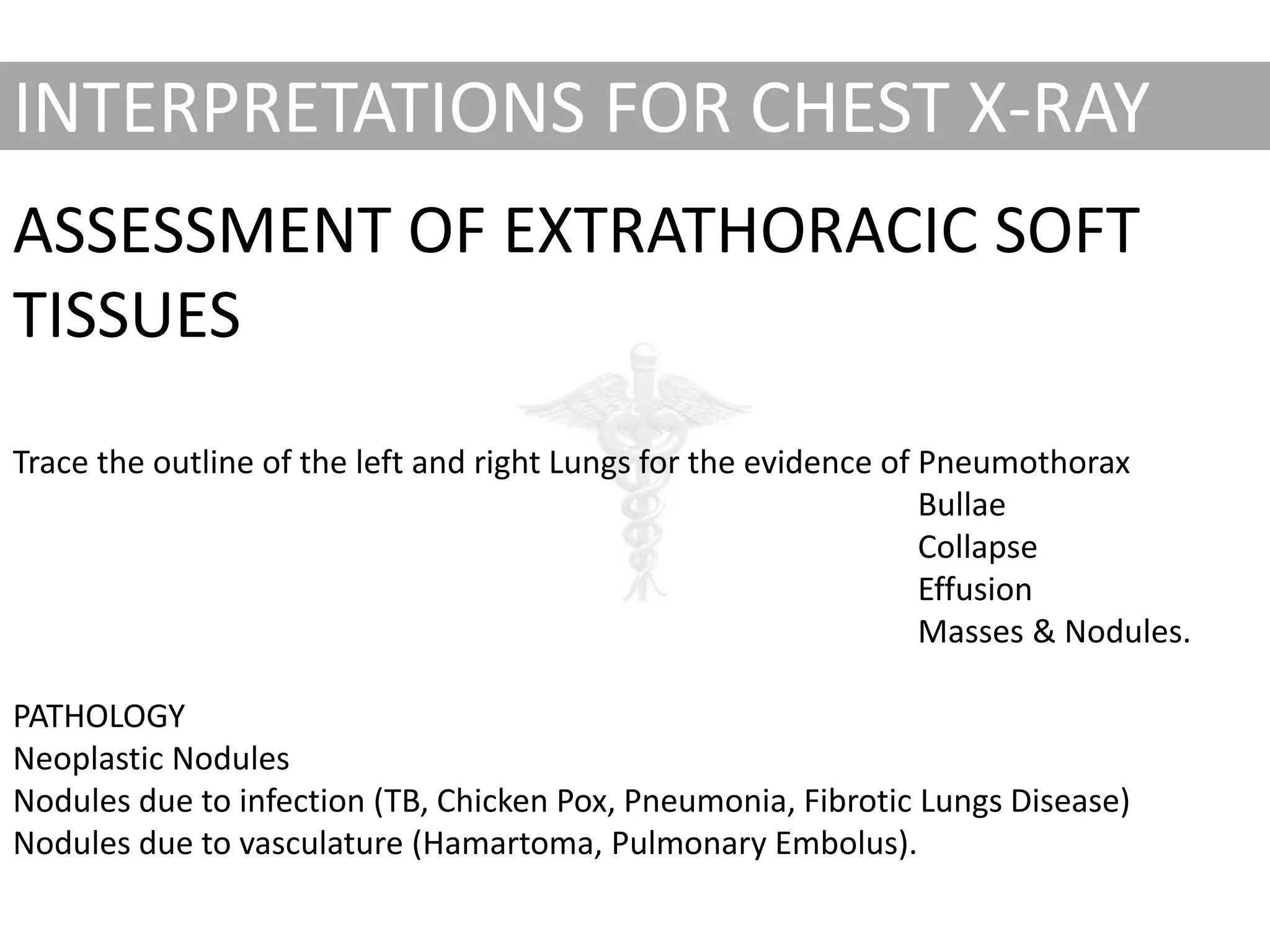 Easy guide to Chest x-ray Interpretation & Case Studies | PPTX