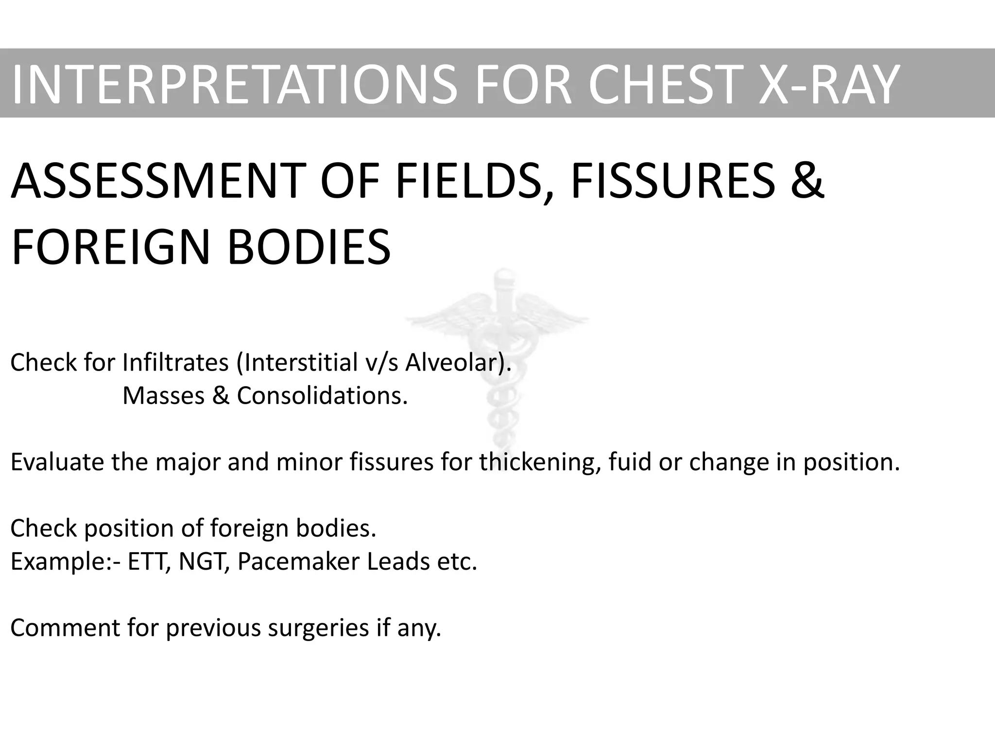 Easy guide to Chest x-ray Interpretation & Case Studies | PPTX