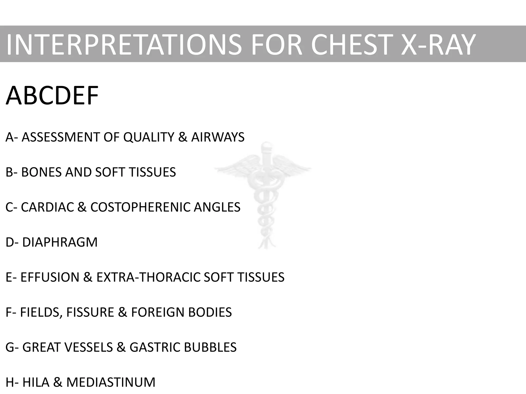 Easy guide to Chest x-ray Interpretation & Case Studies | PPTX