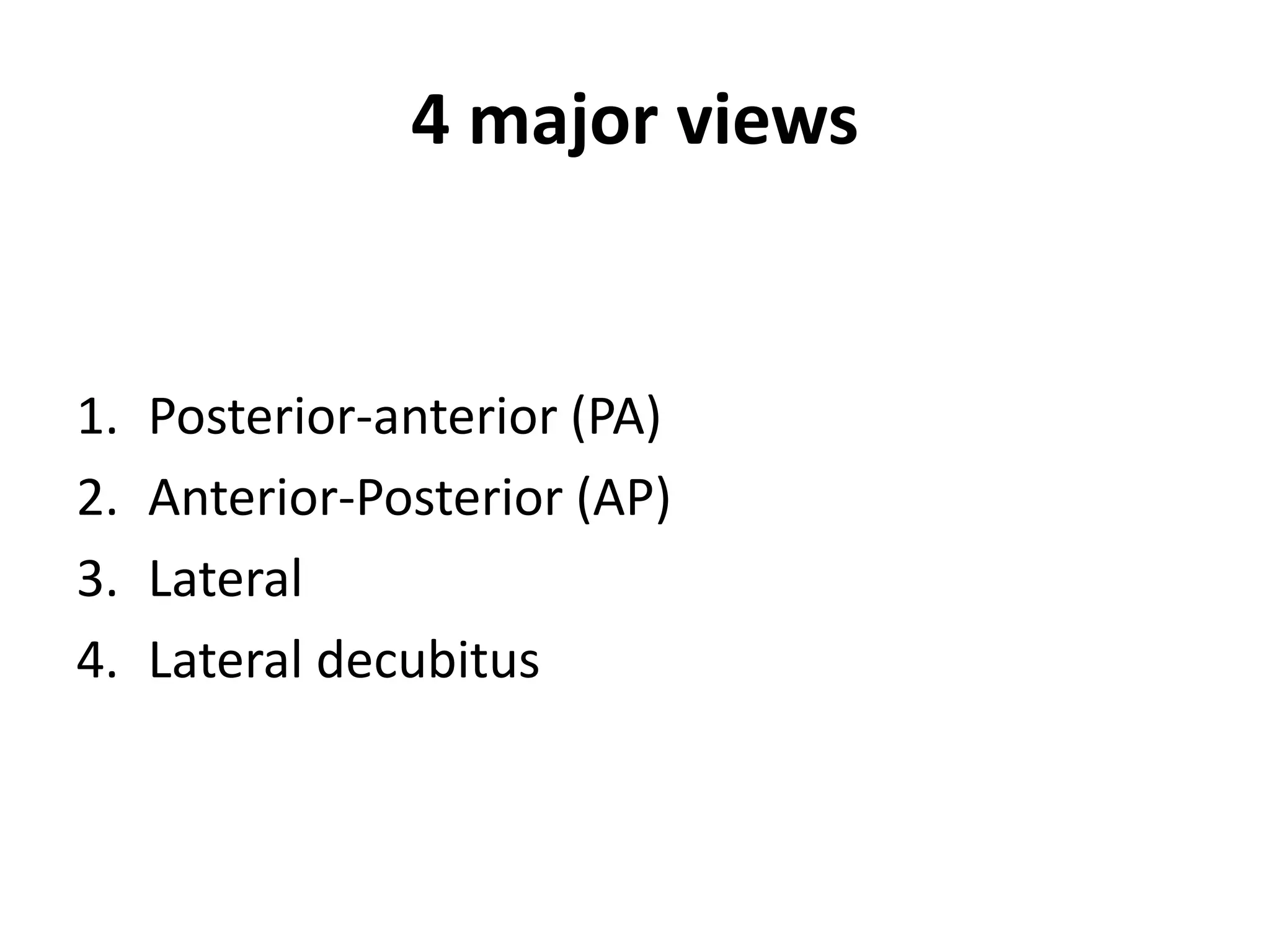 Chest X-rays for Undergraduates | PPTX