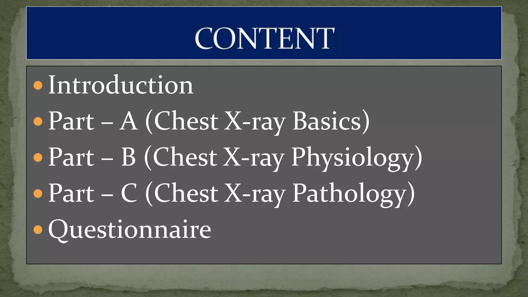 Chest x ray interpretation | PPT