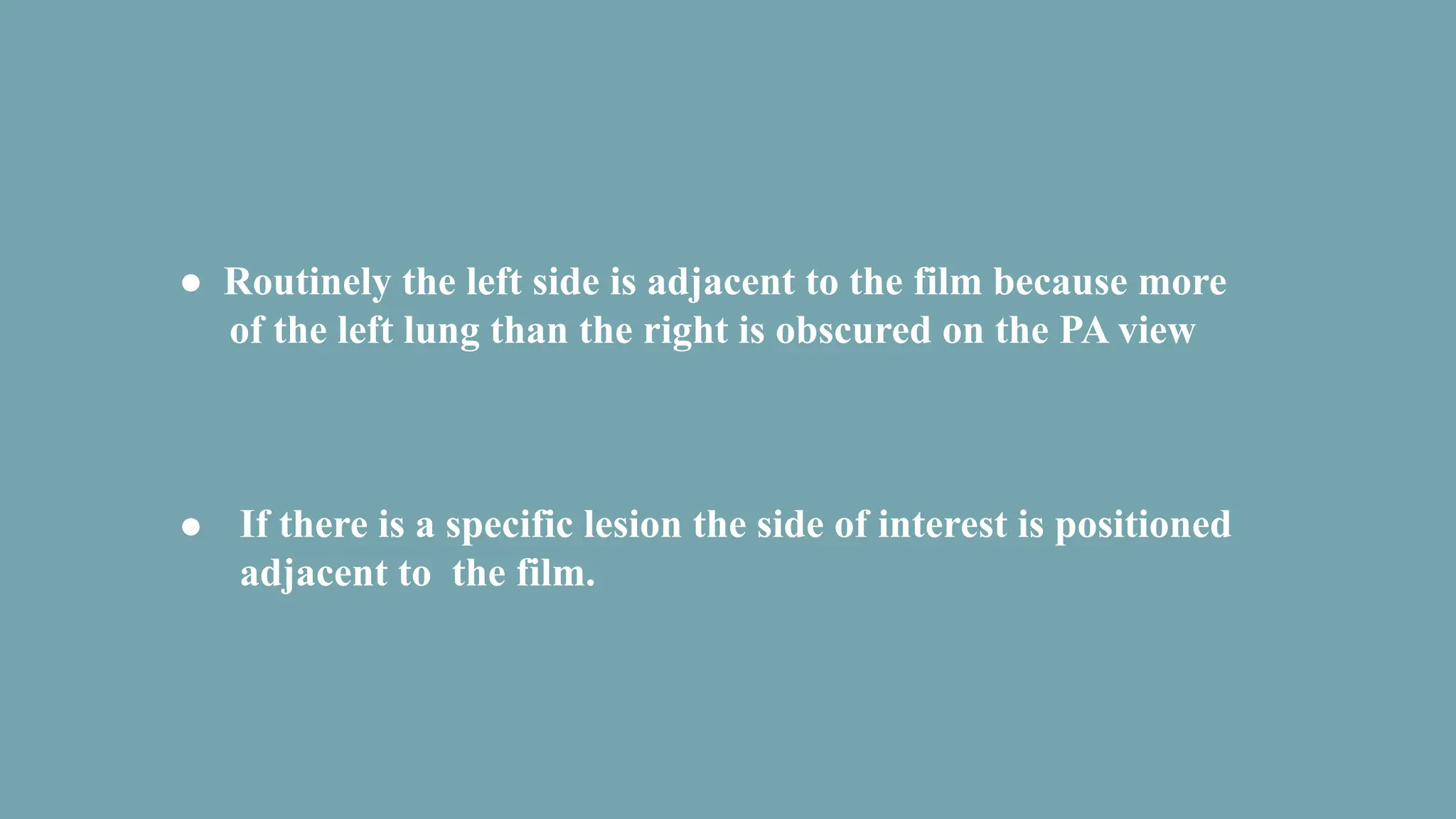Chest xray -Lateral view radiology basics | PDF