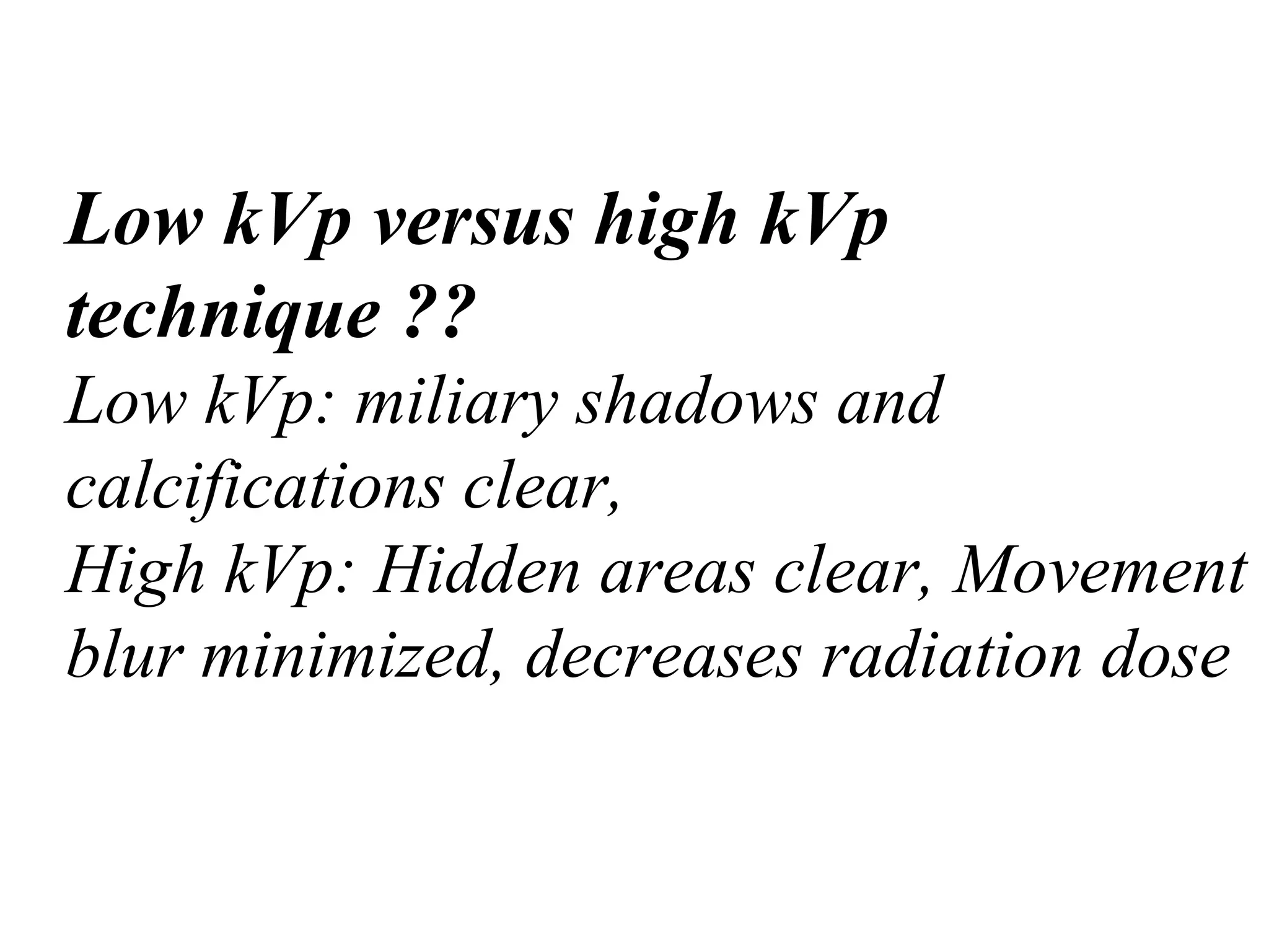 Chest XRay and other imaging investigations of chest, CT chest, HRCT ...