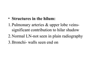 Chest XRay and other imaging investigations of chest, CT chest, HRCT ...