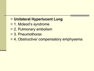 Chest x ray pathology | PPT