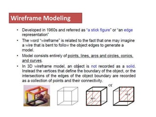 Geometric Modeling | PPTX