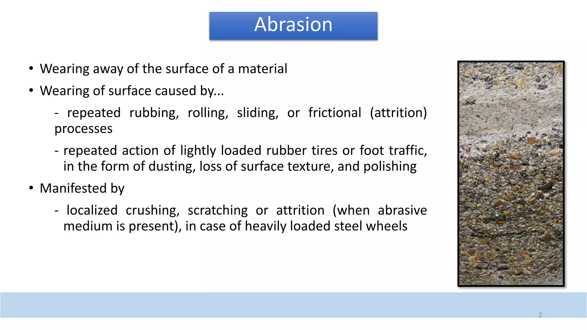 Abrasion, erotion and cavitation | PPTX