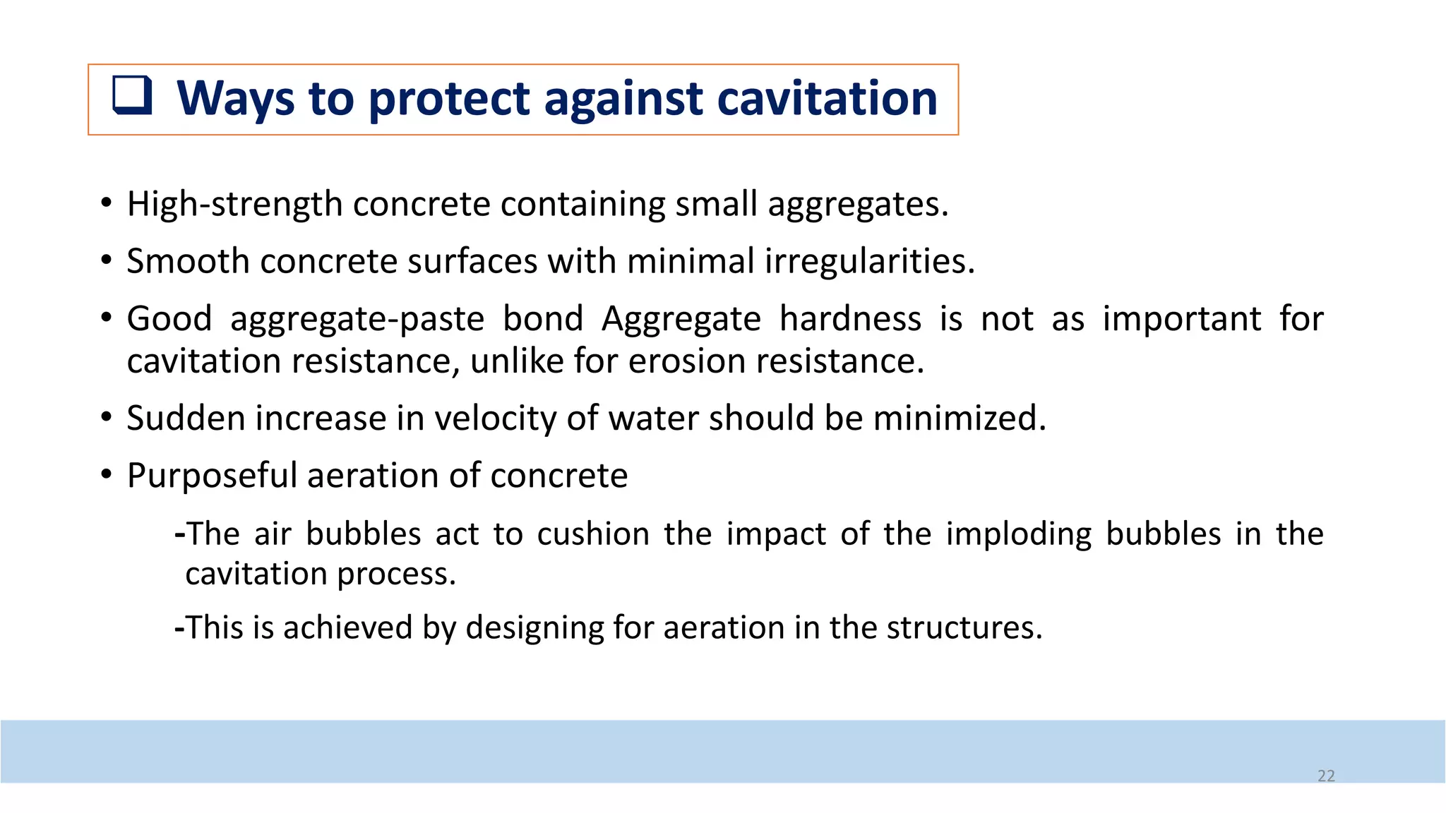 Abrasion, erotion and cavitation | PPTX