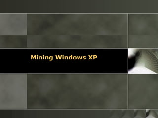 Chetan-Mining_Digital_Evidence_in_Microsoft_Windows | PPT