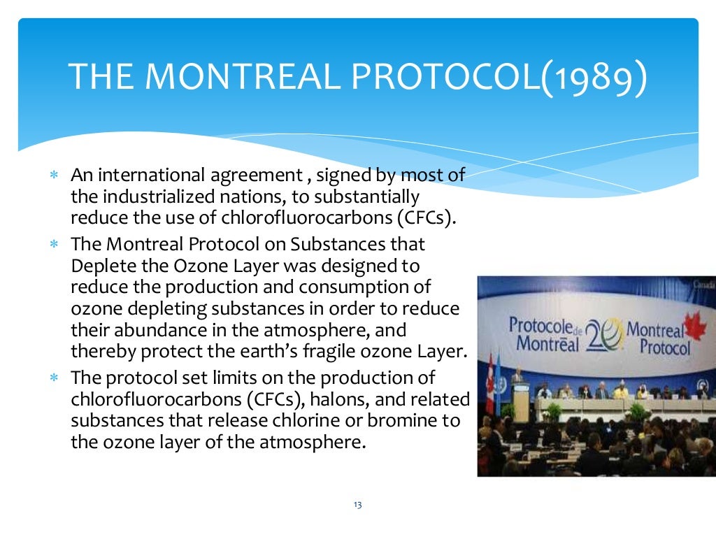montreal protocol what was it