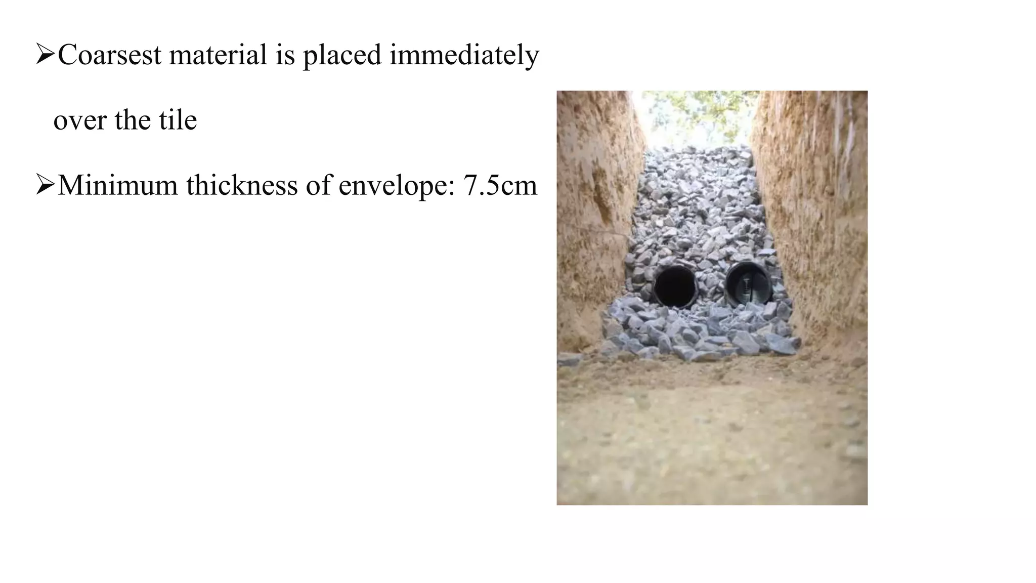 Subsurface drainage | PPTX | Gardening | Home & Garden