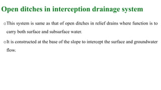 Subsurface drainage | PPTX