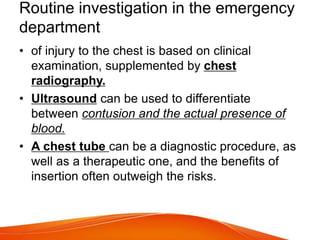 Chet Injuries ,chest tube and ETT by me.pptx
