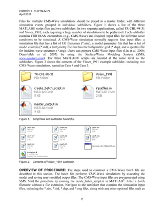 CMS Wave Model | PDF
