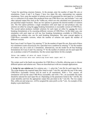 CMS Wave Model | PDF