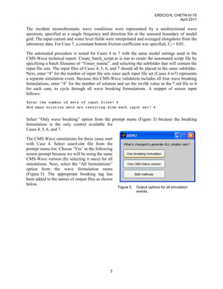 CMS Wave Model | PDF