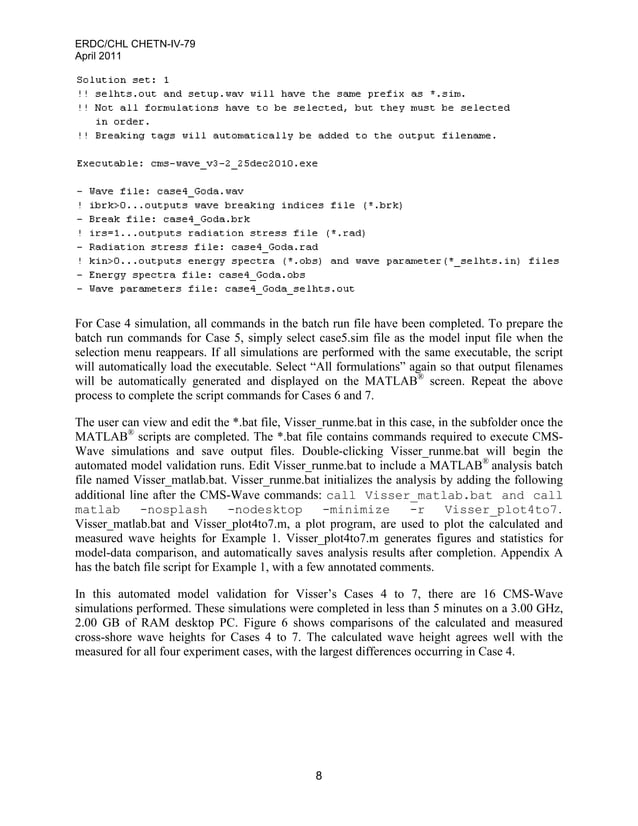CMS Wave Model | PDF