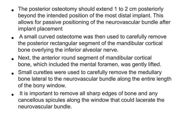 inferior alveolar nerve lateralization | PPTX | Dental Health ...